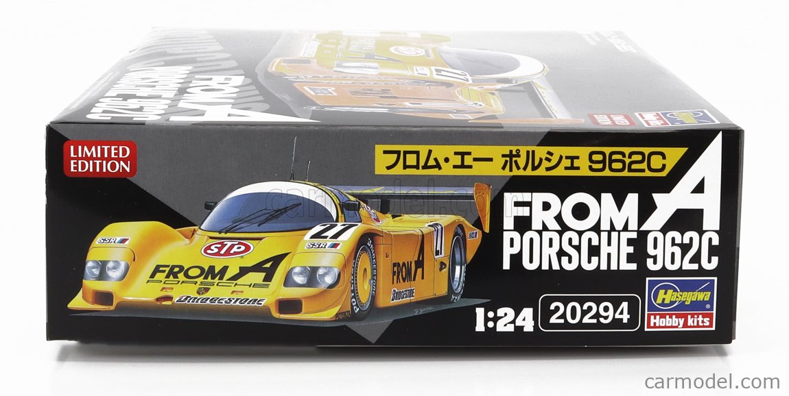 HASEGAWA 20294 Echelle 1/24 | PORSCHE 962C N 27 RACING JSPC 1987
