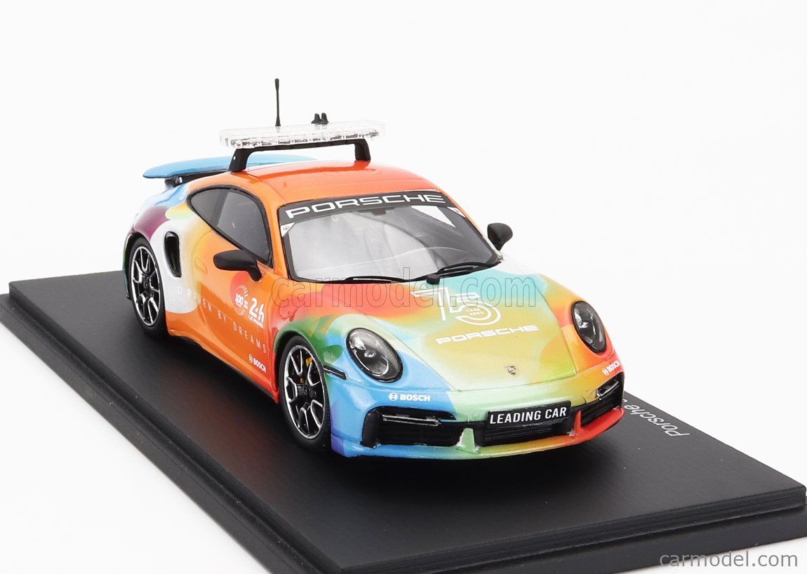 SPARK-MODEL S8773 Scala 1/43 | PORSCHE 911 991-2 TURBO LEADING CAR 24h ...