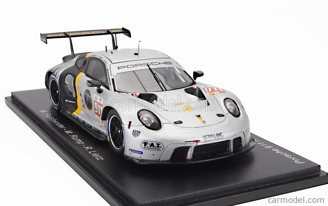 SPARK-MODEL S8771 Scale 1/43 | PORSCHE 911 991-2 RSR-19 4.2L TEAM PROTON COMPETITION N 911 24h ...