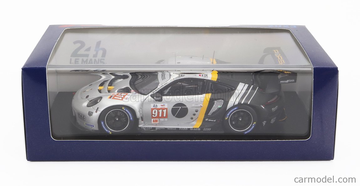 SPARK-MODEL S8771 Scale 1/43 | PORSCHE 911 991-2 RSR-19 4.2L TEAM PROTON COMPETITION N 911 24h ...