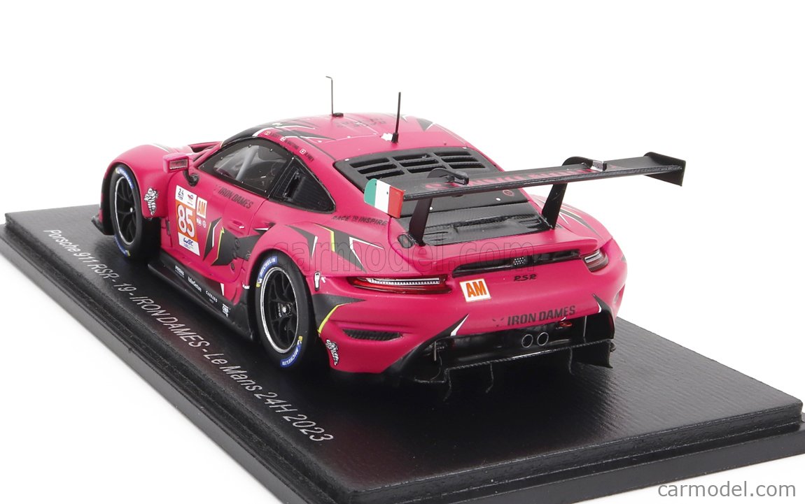 SPARK-MODEL S8766 Scale 1/43 | PORSCHE 911 991-2 RSR-19 4.2L TEAM IRON DAMES N 85 24h LE MANS ...