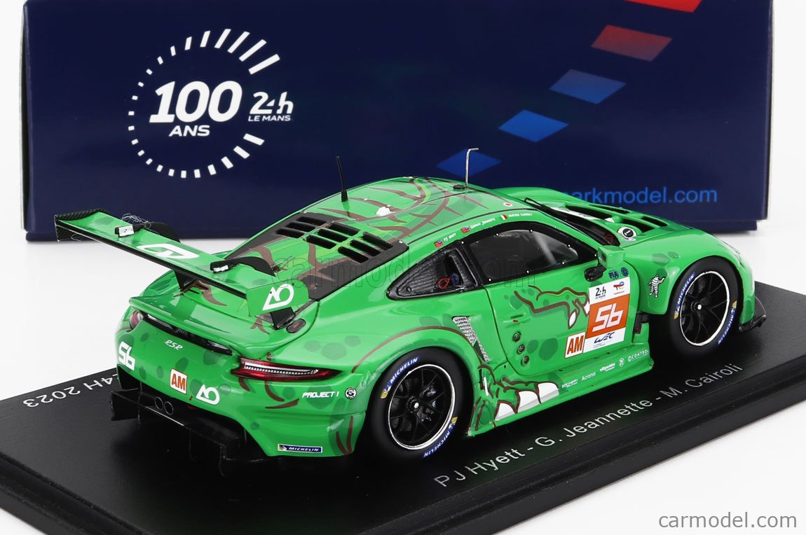 SPARK-MODEL S8762 Scale 1/43 | PORSCHE 911 991-2 RSR-19 4.2L TEAM PROJECT 1-AO N 56 24h LE MANS ...