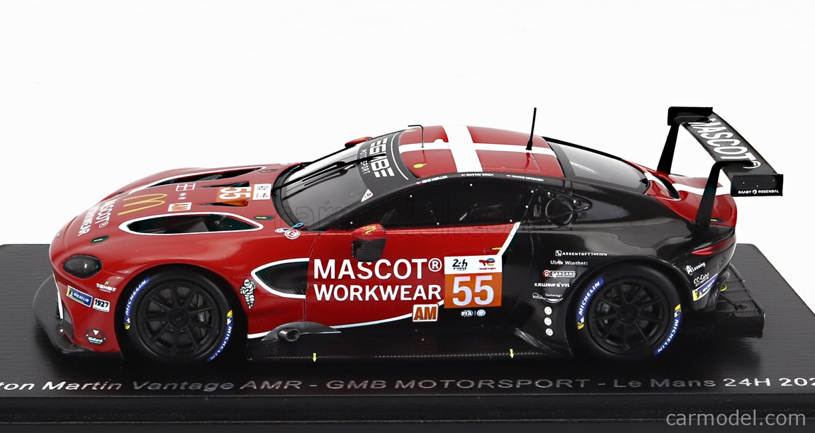 SPARK-MODEL S8761 Scale 1/43 | ASTON MARTIN VANTAGE AMR 4.0L TURBO V8 ...