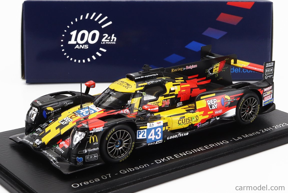 SPARK-MODEL S8750 Scale 1/43 | ORECA 07 GIBSON GK428 4.2L V8 TEAM DKR ENGINEERING N 43 24h LE ...