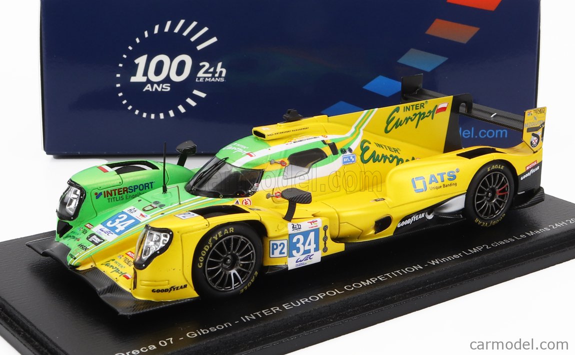 SPARK-MODEL S8744 Scala 1/43 | ORECA 07 GIBSON GK428 4.2L V8 TEAM INTER ...