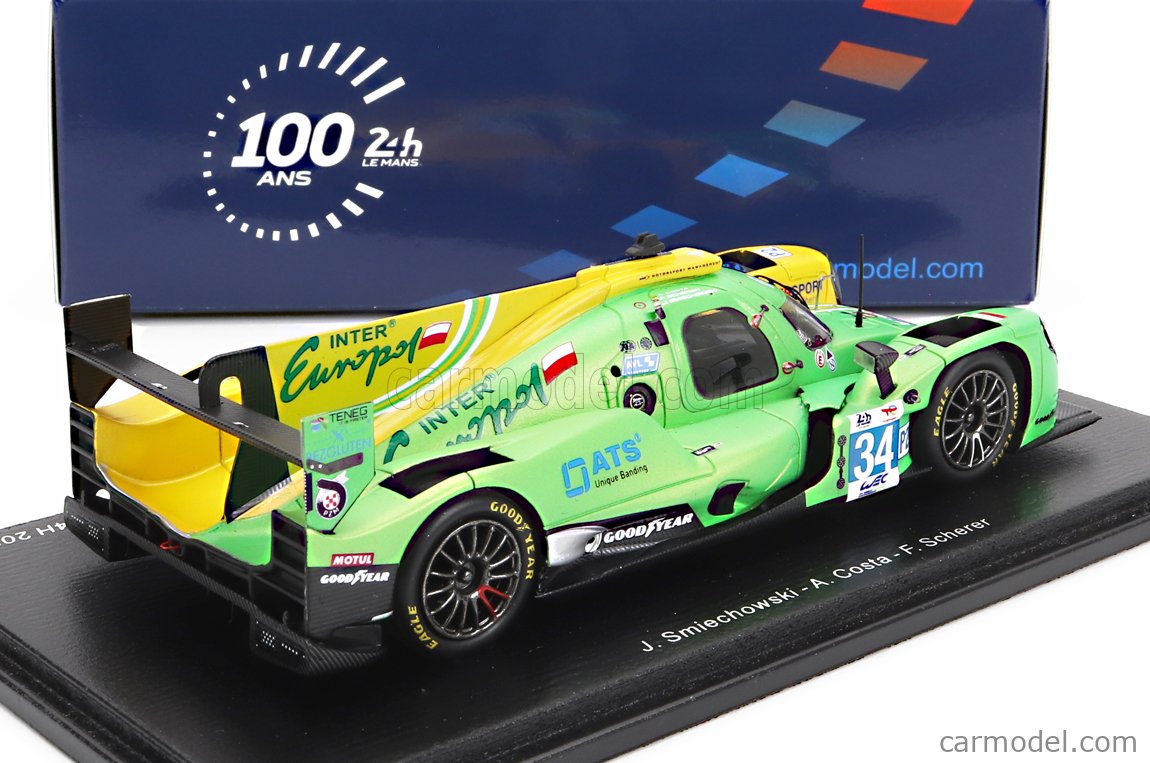 SPARK-MODEL S8744 Scala 1/43 | ORECA 07 GIBSON GK428 4.2L V8 TEAM INTER ...