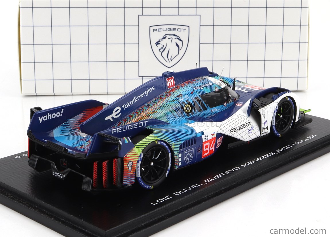 SPARK-MODEL S8730 Scale 1/43 | PEUGEOT 9X8 X6H 2.6L TURBO V6 TEAM ...