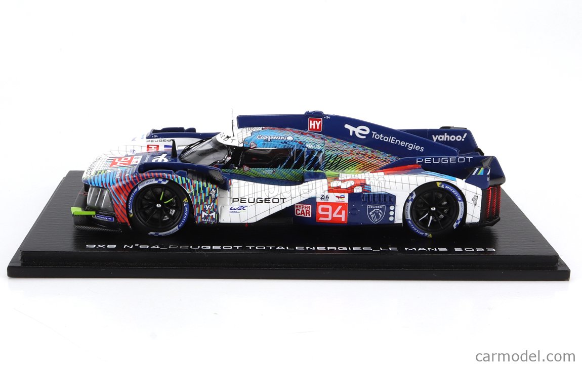 SPARK-MODEL S8730 Scale 1/43 | PEUGEOT 9X8 X6H 2.6L TURBO V6 TEAM ...