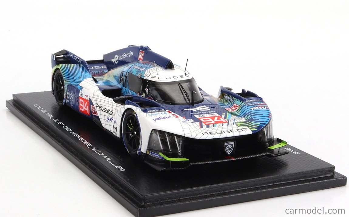 SPARK-MODEL S8730 Scale 1/43 | PEUGEOT 9X8 X6H 2.6L TURBO V6 TEAM ...