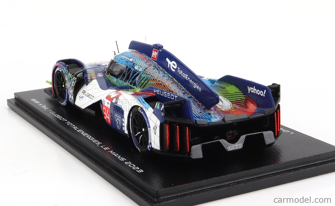 SPARK-MODEL S8730 Scale 1/43 | PEUGEOT 9X8 X6H 2.6L TURBO V6 TEAM ...