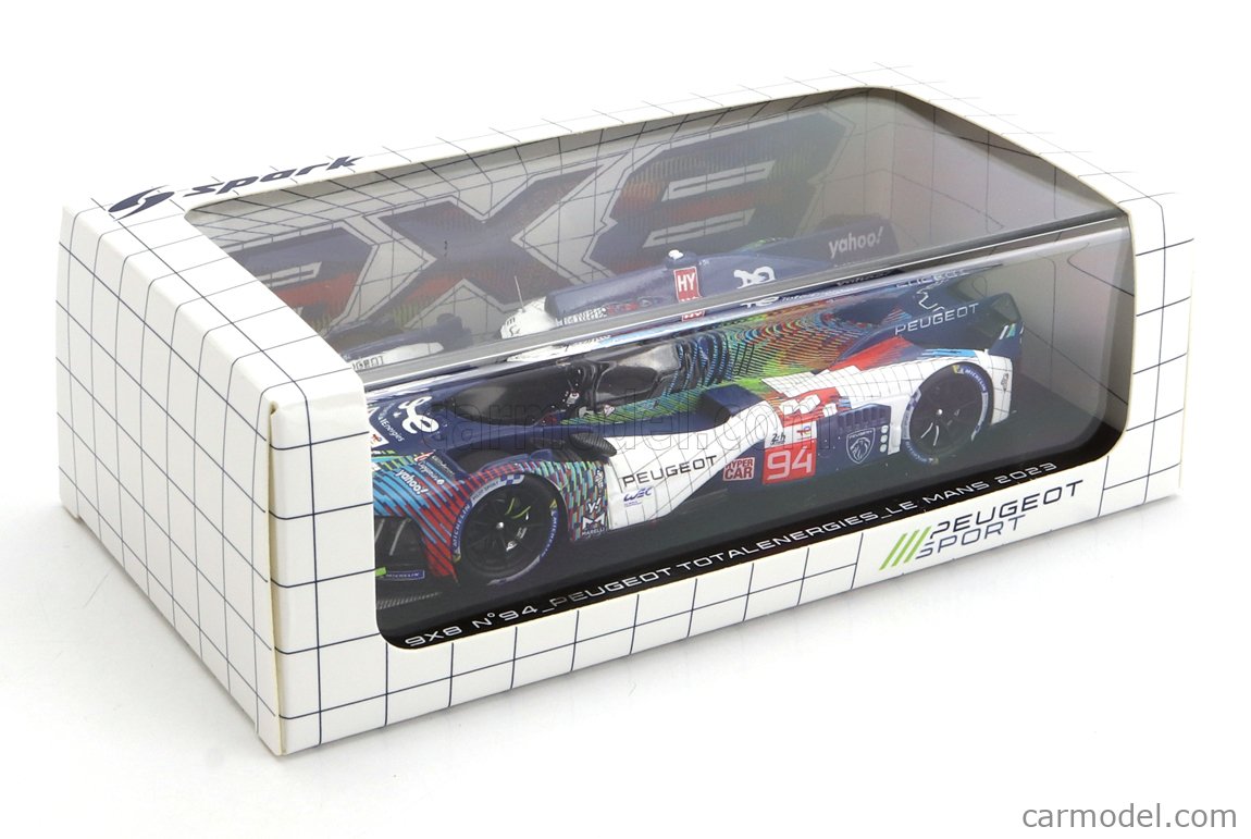 SPARK-MODEL S8730 Scale 1/43 | PEUGEOT 9X8 X6H 2.6L TURBO V6 TEAM ...