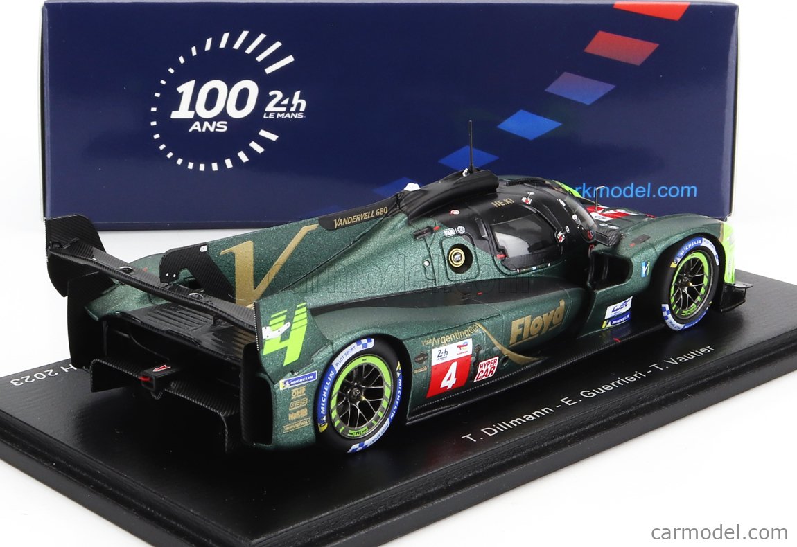 SPARK-MODEL S8722 Scale 1/43 | VANWALL VANDERVELL 680 GIBSON GL458 4.5L ...