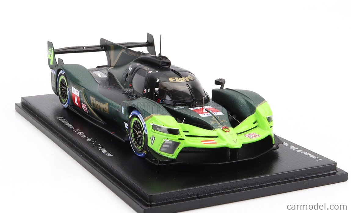 SPARK-MODEL S8722 Scale 1/43 | VANWALL VANDERVELL 680 GIBSON GL458 4.5L ...