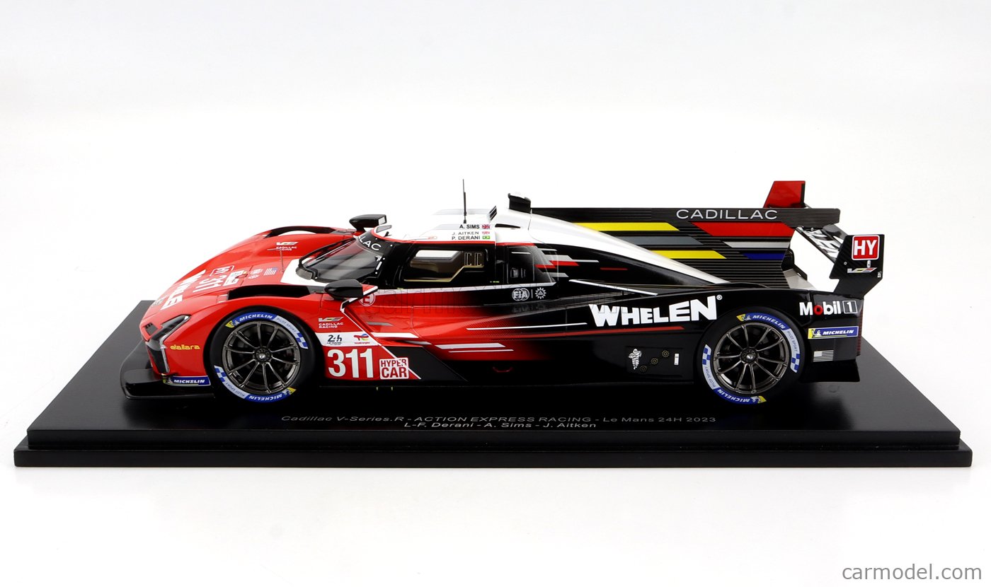 SPARK-MODEL 18S920 Scale 1/18 | CADILLAC V-SERIES R 5.5L V8 TEAM WHELEN ENGINEERING CADILLAC ...
