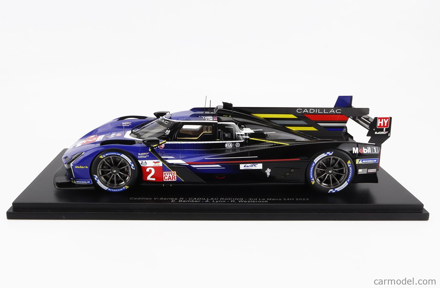 SPARK-MODEL 18S910 Scale 1/18 | CADILLAC V-SERIES-R LMC55R 5.5L V8 TEAM CADILLAC RACING N 2 3rd ...
