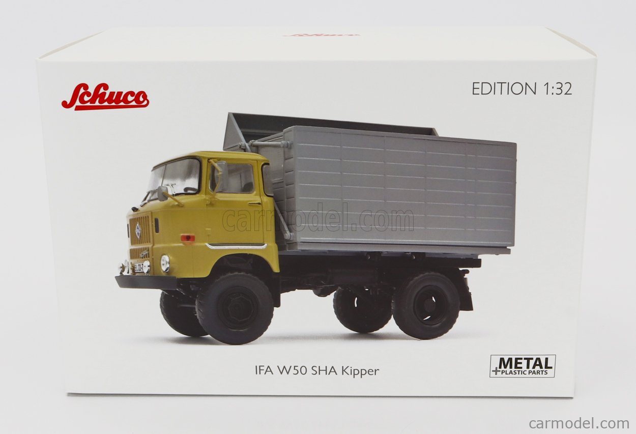SCHUCO 450786200 Scale 1/32 | IFA W50 TRUCK CASSONATO SHA KIPPER 1965 ...