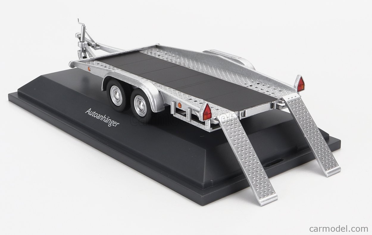 SCHUCO 450376500 Scale 1/43 | ACCESSORIES CARRELLO TRASPORTO AUTO 2 ...