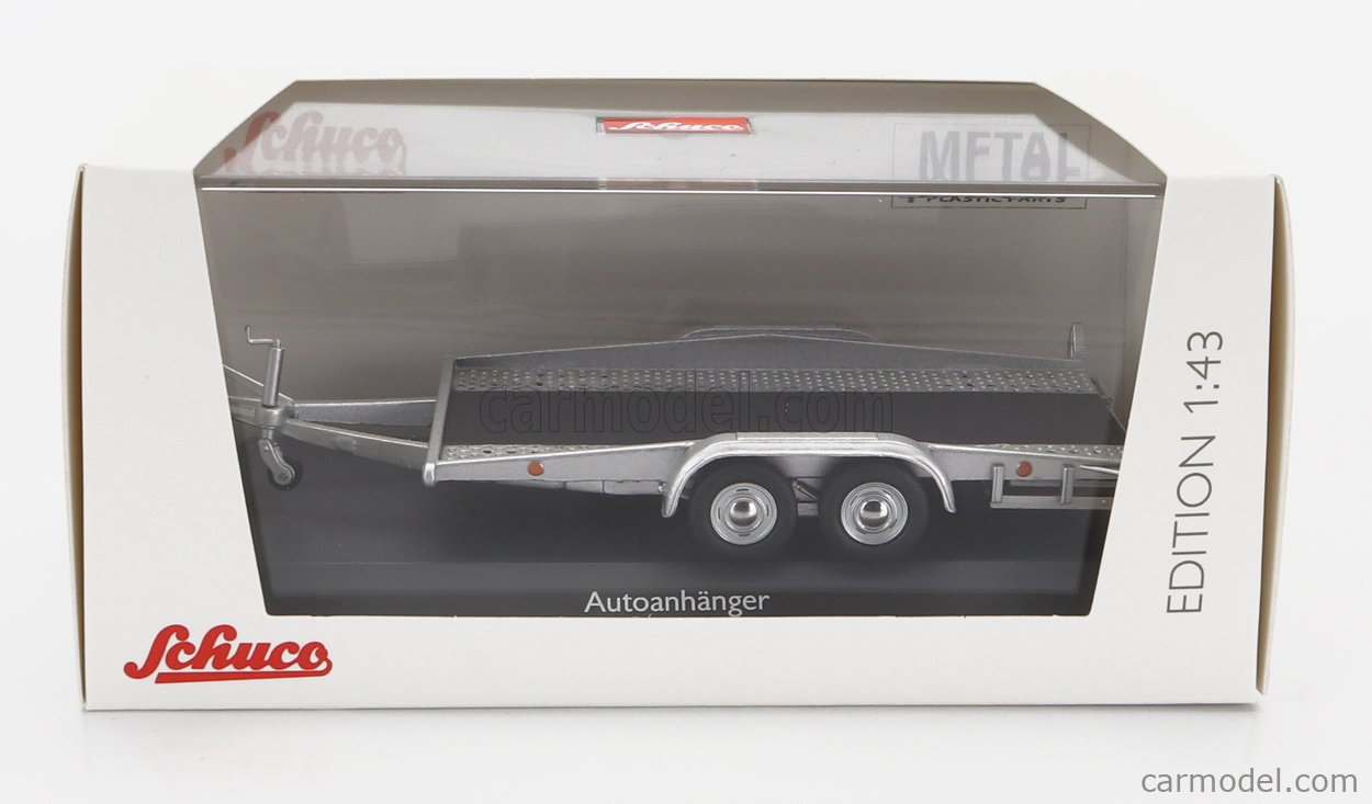 SCHUCO 450376500 Scale 1/43 | ACCESSORIES CARRELLO TRASPORTO AUTO 2 ...