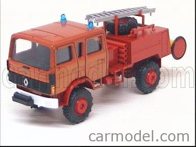 CEF 162 Scale 1/43 | RENAULT FIRE ENGINE TRUCK - SCALA VIGILI DEL FUOCO RED