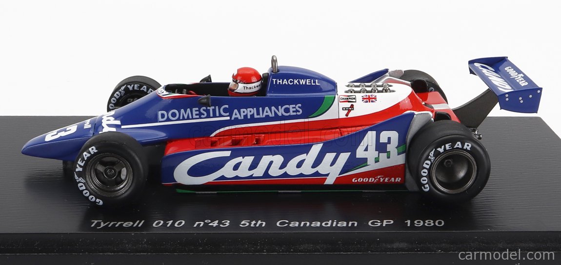 SPARK-MODEL S1885 Escala 1/43 | TYRRELL F1 010 CANDY N 43 CANADIAN GP ...