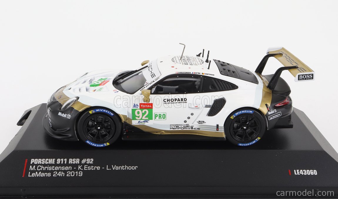 IXO-MODELS 170282 Scale 1/43 | PORSCHE 911 991 RSR 4.0L FLAT-6 PORSCHE ...