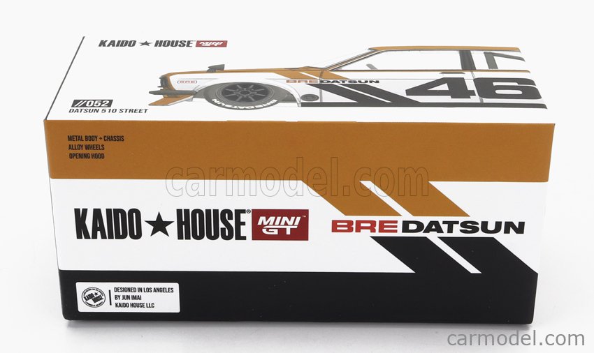 TRUESCALE KHMG052 Scale 1/64 | DATSUN 510 N 46 KAIDO HOUSE DESIGNED BY ...