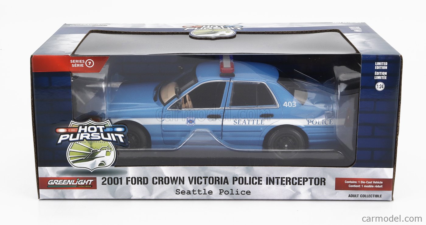 GREENLIGHT 85571 Scale 1/24 | FORD USA CROWN VICTORIA POLICE ...