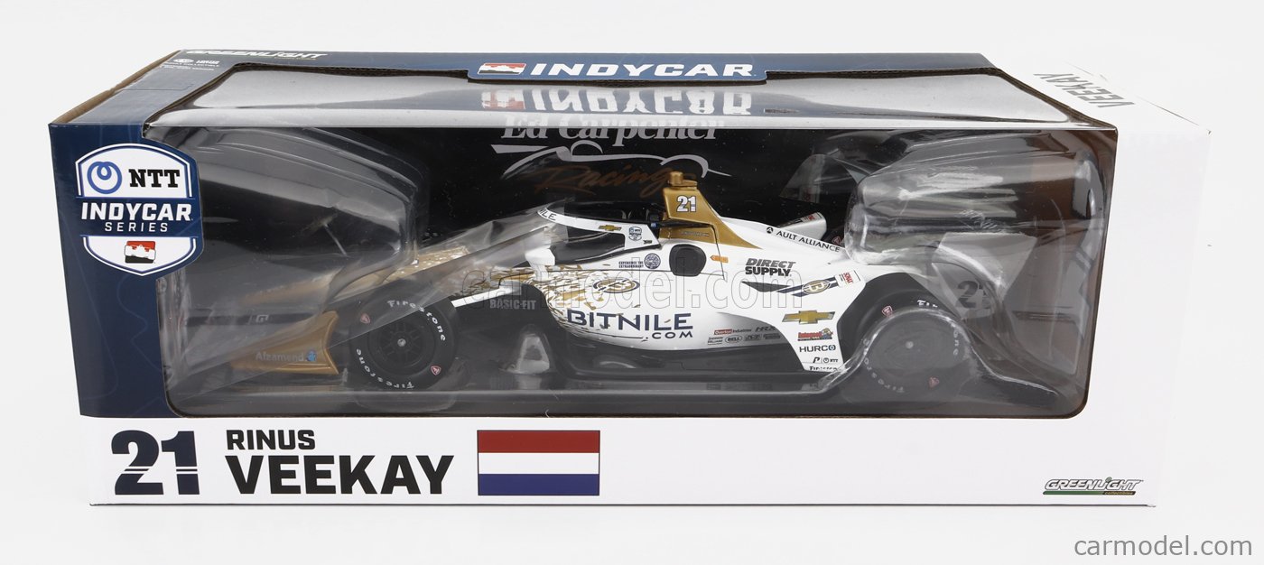 GREENLIGHT 11215 Scale 1/18 | CHEVROLET TEAM ED CARPENTER RACING N 21 ...