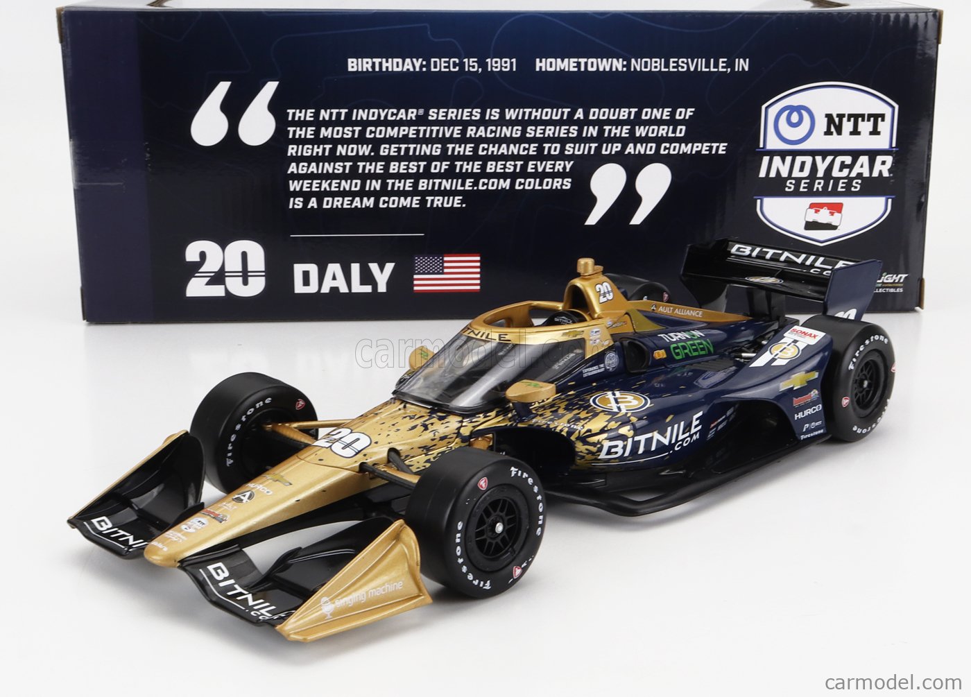 GREENLIGHT 11214 Scale 1/18 | CHEVROLET TEAM ED CARPENTER RACING N 20 ...