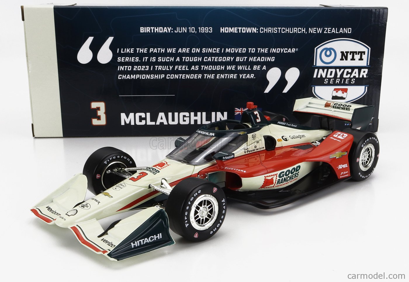 GREENLIGHT 11192 Scale 1/18 | CHEVROLET TEAM PENSKE N 3 INDIANAPOLIS ...