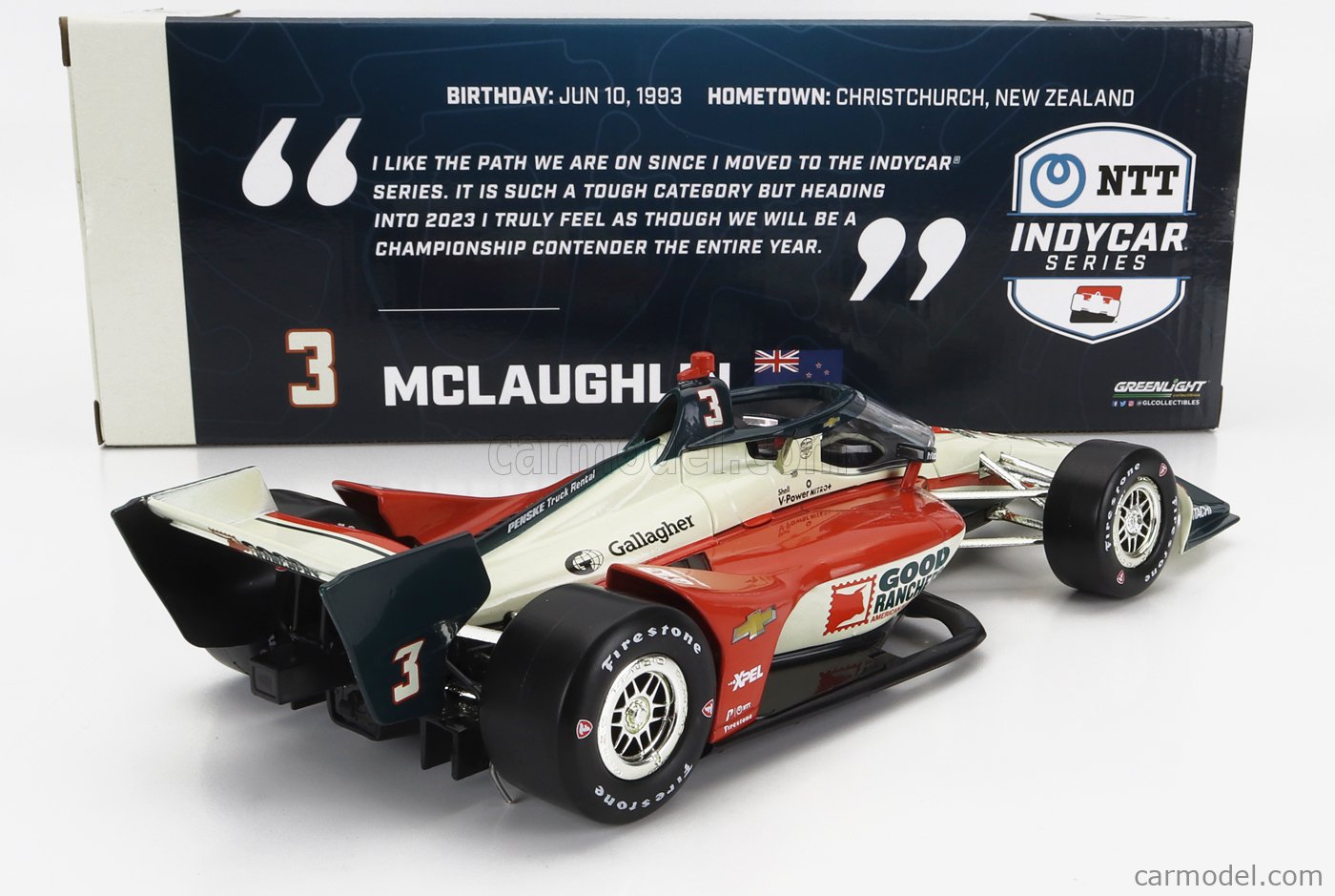 GREENLIGHT 11192 Scale 1/18 | CHEVROLET TEAM PENSKE N 3 INDIANAPOLIS ...