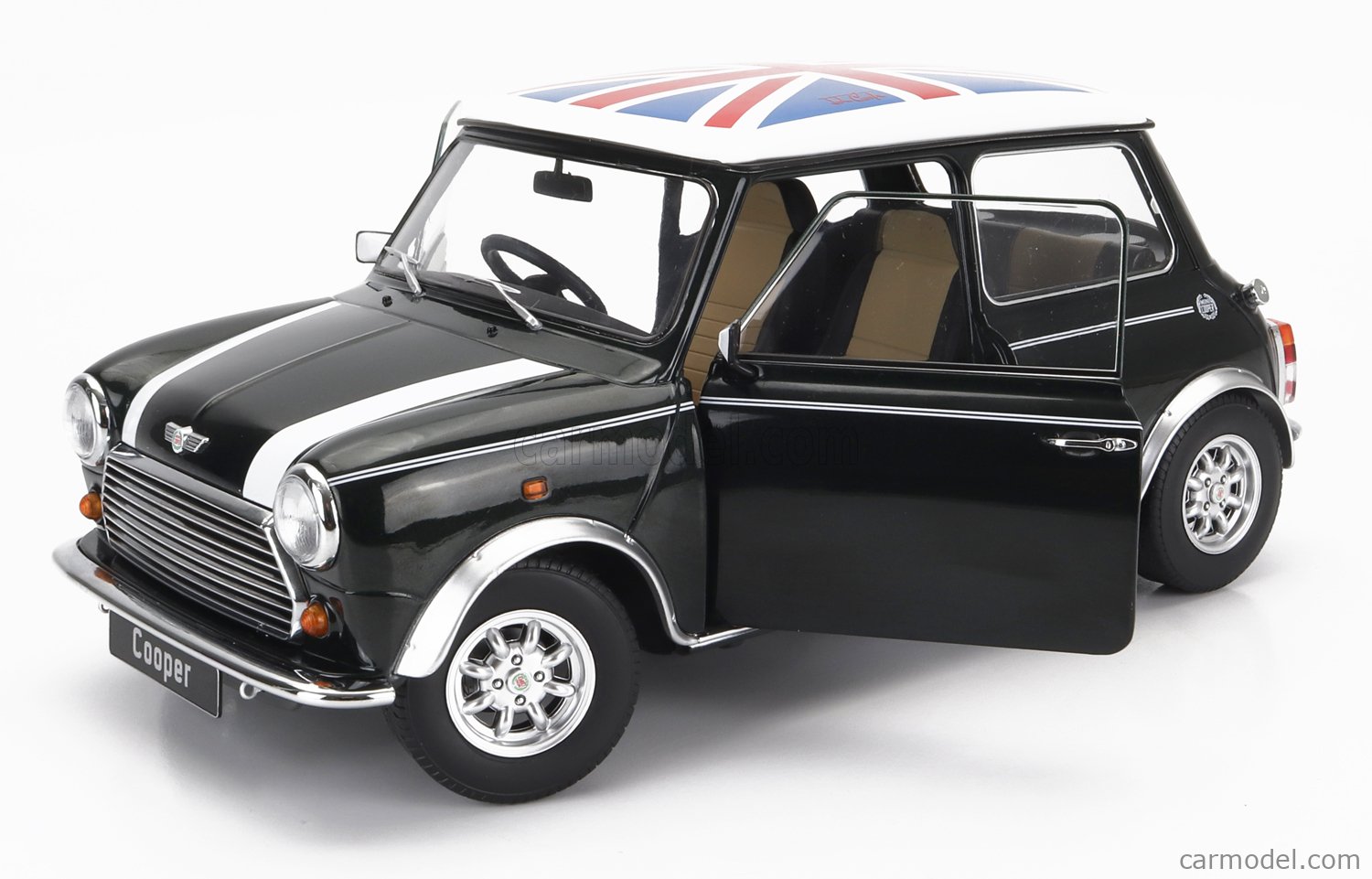KK-SCALE KKDC120056R Scale 1/12 | MINI COOPER RHD 1992 WITH UNION JACK ...