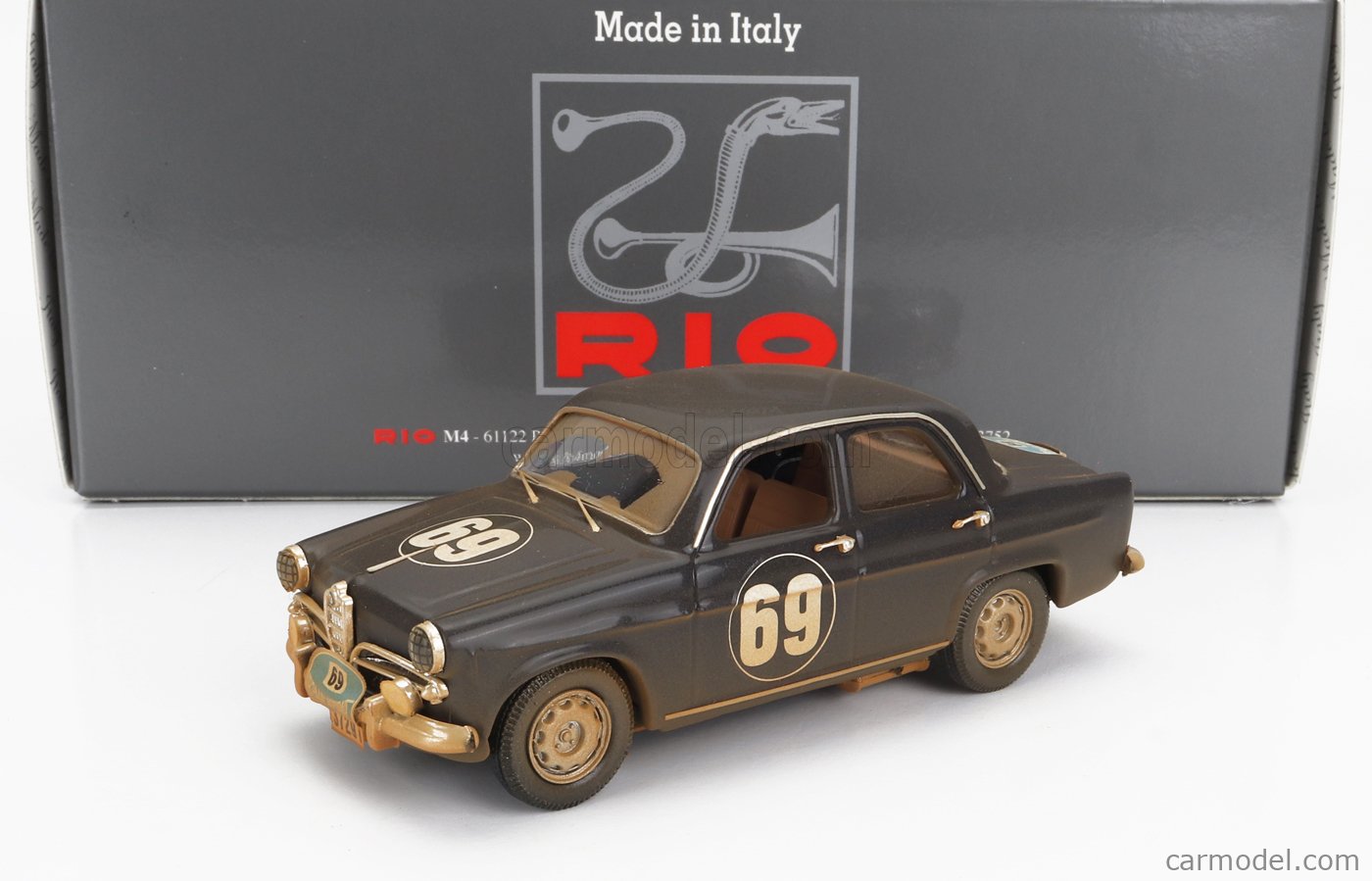 RIO-MODELS 4703 Scale 1/43 | ALFA ROMEO GULIETTA T.I. N 69 RALLY ...