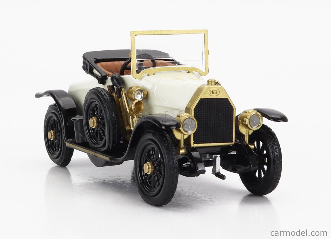 RIO-MODELS 4701 Scale 1/43 | FIAT TIPO 0 SPIDER OPEN 1912 WHITE