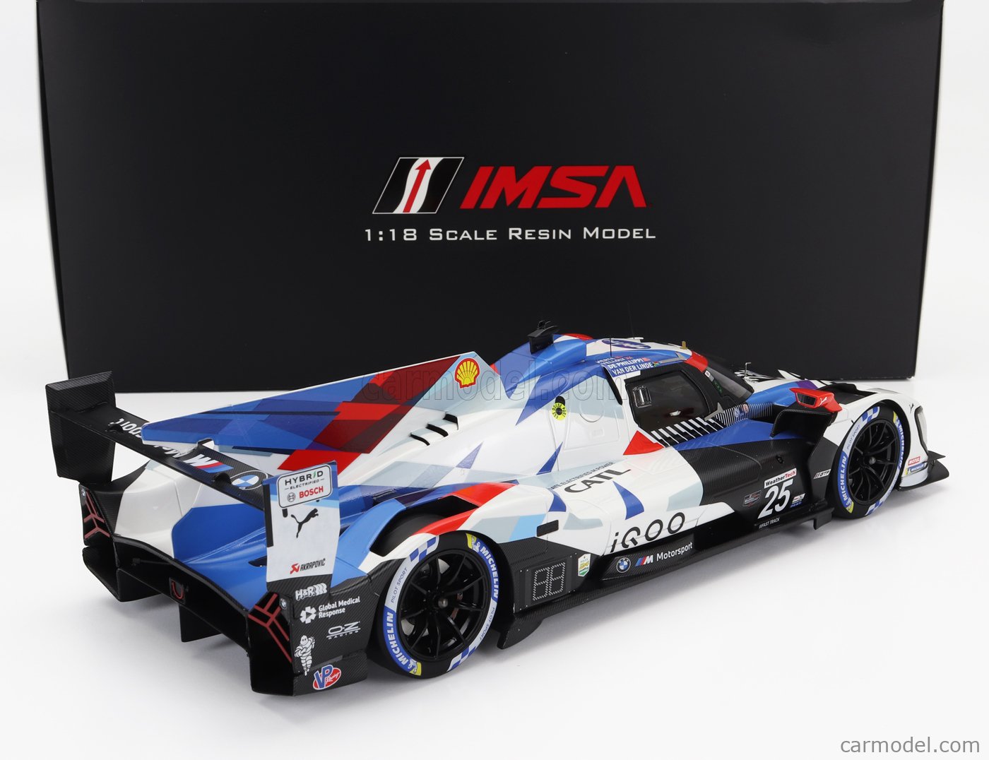 TRUESCALE TS0477 Scale 1/18 | BMW M-HYBRID V8 GTP TEAM RLL N 25 24h ...