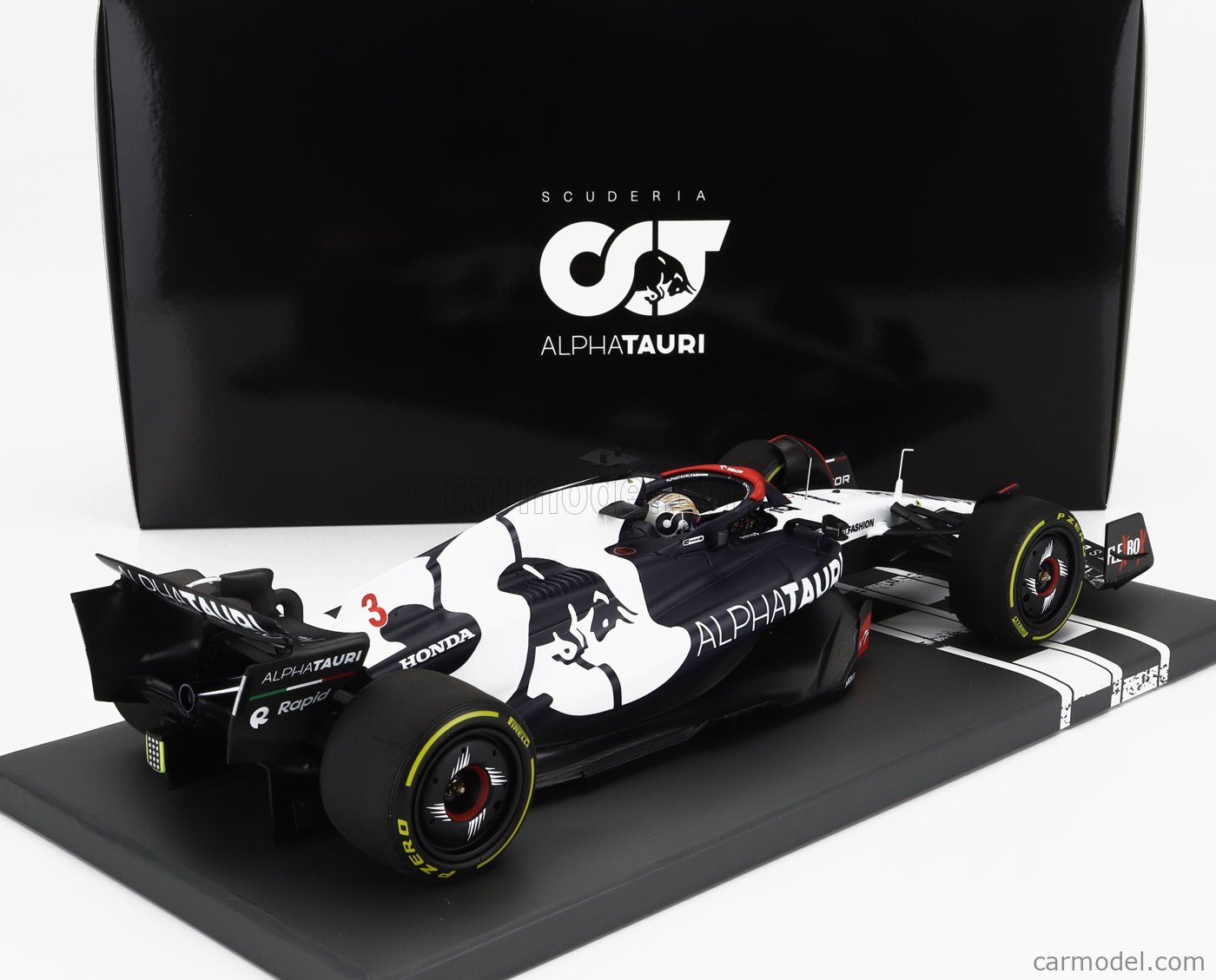 MINICHAMPS 117231203 Scale 1/18 | ALPHA TAURI F1 AT04 TEAM ALPHA TAURI N 3 HUNGARIAN GP 2023 ...