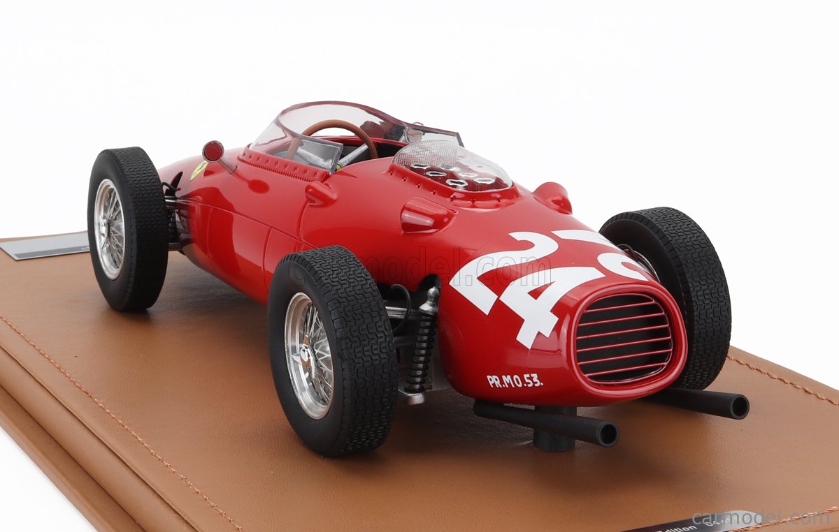 TECNOMODEL TM18-299C Scale 1/18 | FERRARI F2 DINO 156 N 24 MODENA ITALY GP 1960 W.VON TRIPS RED