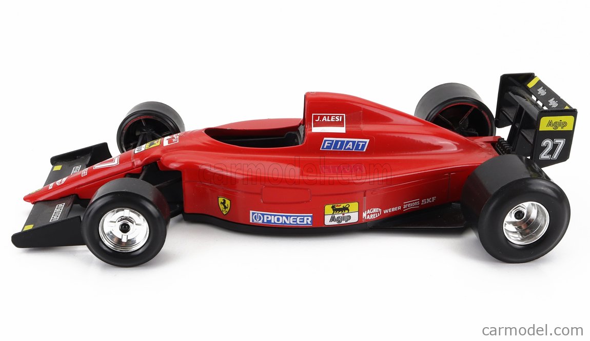 BURAGO 6101 Scale 1/24 | FERRARI F1 641/2 N 27 SEASON 1990 JEAN ALESI RED