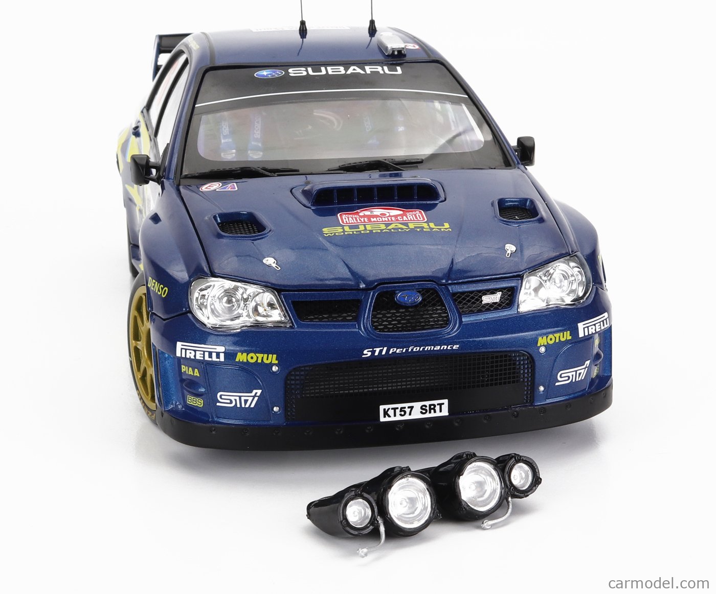 SUN-STAR 05581 Scale 1/18 | SUBARU IMPREZA WRC07 N 6 3rd RALLY ...