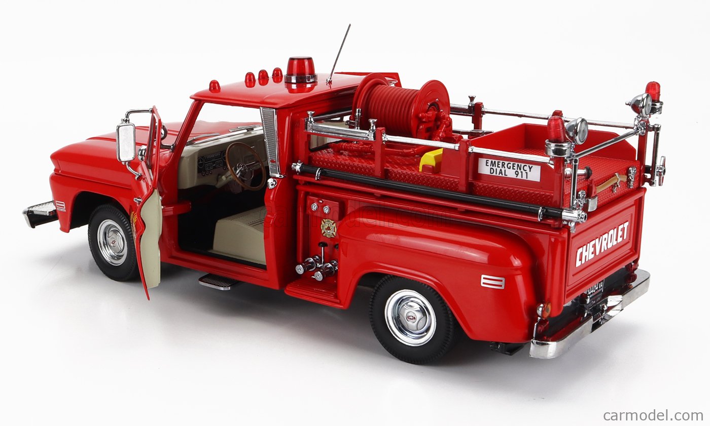 SUN-STAR 01383 Scale 1/18 | CHEVROLET C-20 TRUCK PICK-UP FIRE ENGINE ...