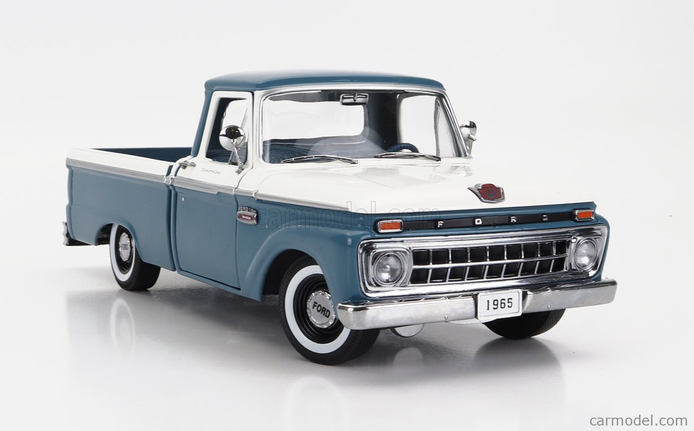 SUN-STAR 01303 Scale 1/18 | FORD USA F-100 CUSTOM CAB PICK-UP 1965 BLUE ...