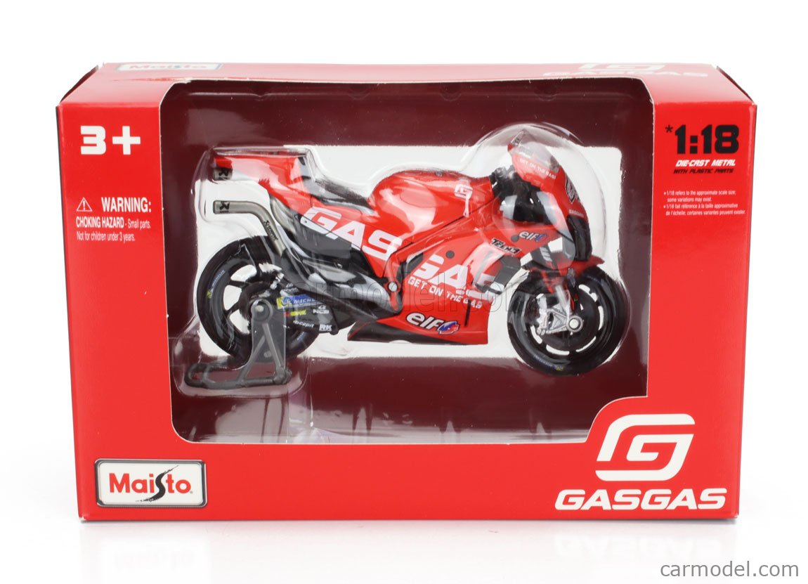 Bburago F1 Maisto 1:18 2023 GASGAS Factory Racing Tech3 Moto Model GP ...