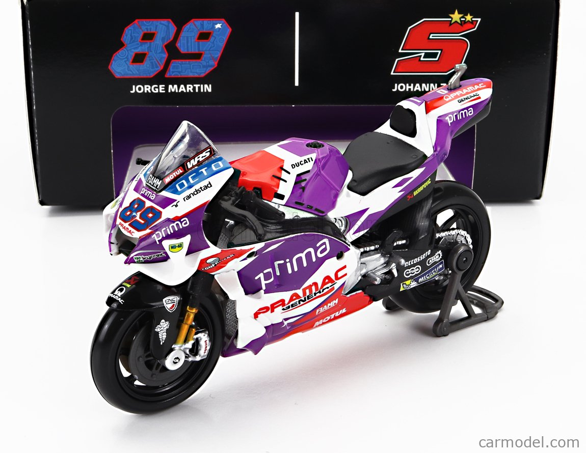 MAISTO 36390-MAR Scale 1/18 | DUCATI DESMOSEDICI GP22 TEAM PRAMAC ...