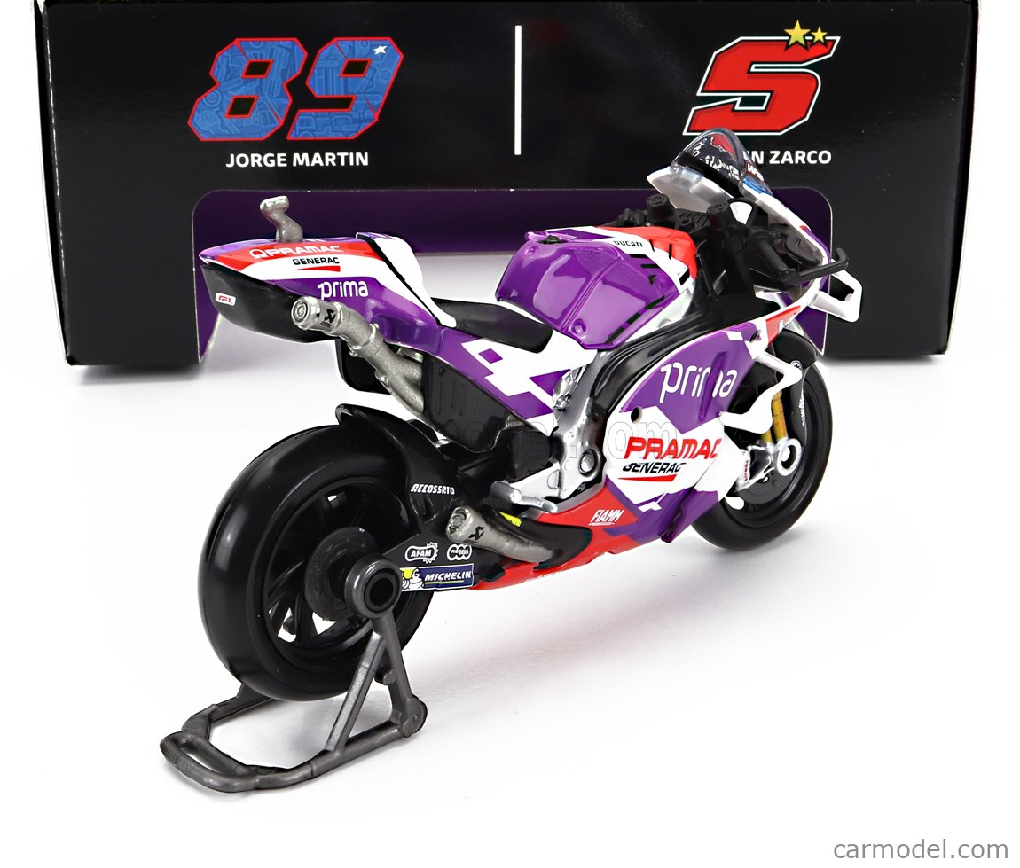 MAISTO 36390-MAR Scale 1/18 | DUCATI DESMOSEDICI GP22 TEAM PRAMAC ...