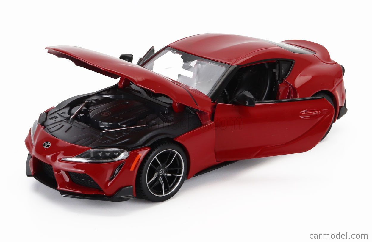 MAISTO 32917R Scale 1/24 | TOYOTA SUPRA GR COUPE 2022 RED
