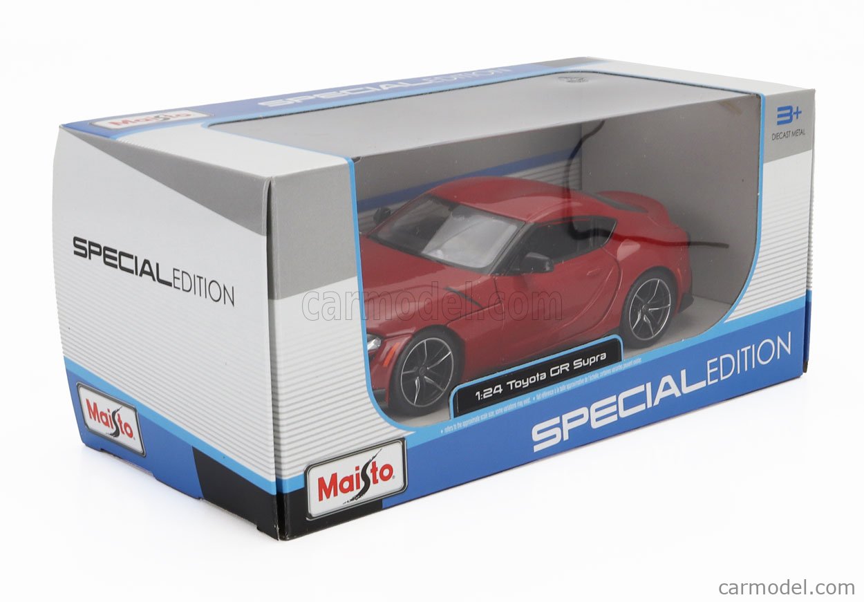 MAISTO 32917R Scale 1/24 | TOYOTA SUPRA GR COUPE 2022 RED