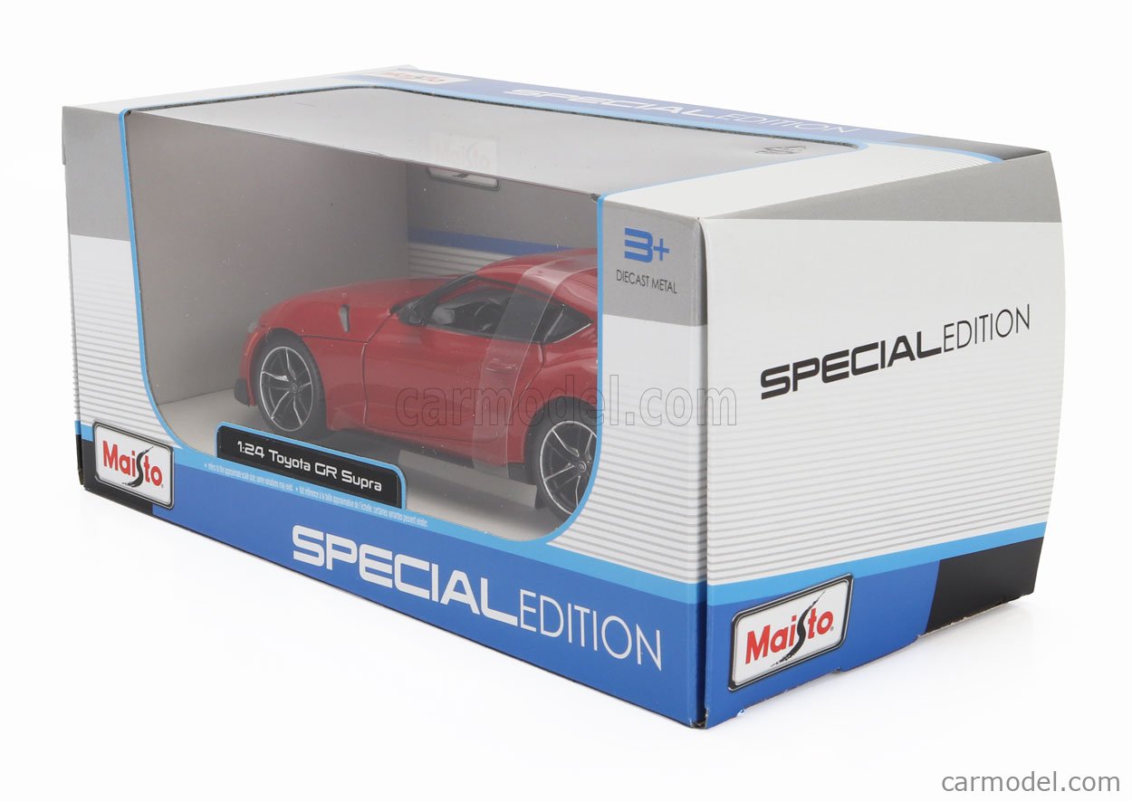 MAISTO 32917R Scale 1/24 | TOYOTA SUPRA GR COUPE 2022 RED