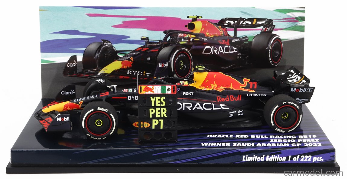 MINICHAMPS 447230111 Scale 1/43 | RED BULL F1 RB19 TEAM ORACLE RED BULL ...