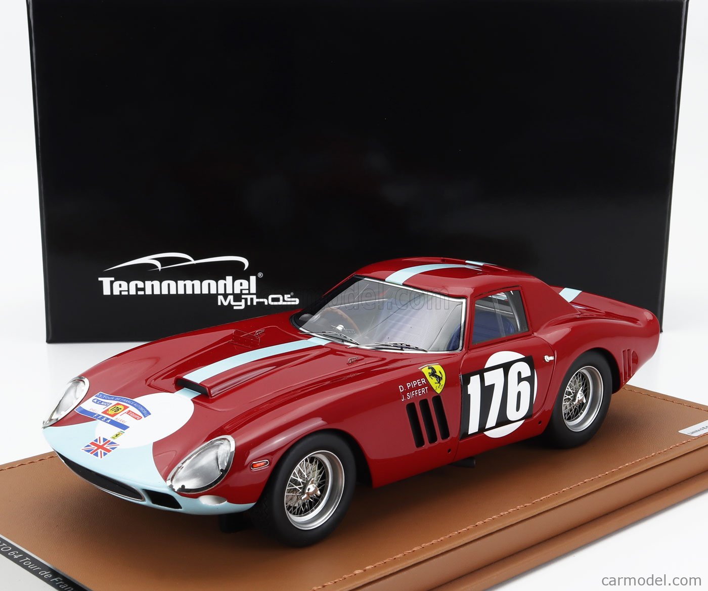 TECNOMODEL TM18-96G Scala 1/18 | FERRARI 250 GTO 64 3.0L V12 N 176 TOUR ...