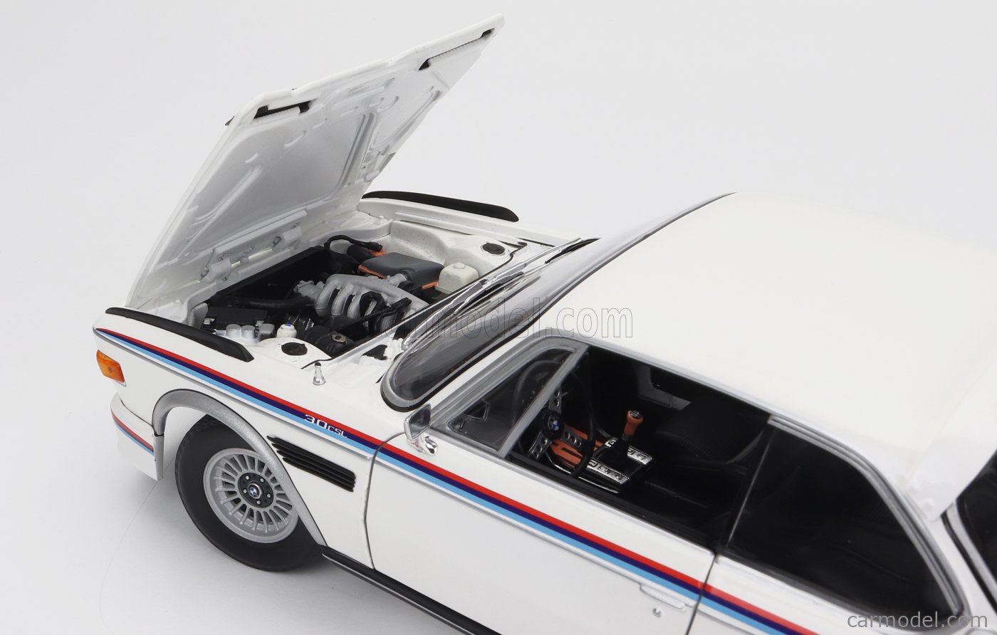 MINICHAMPS 80435A5D020 Escala 1/18 | BMW 3.0 CSL COUPE 1973 WHITE